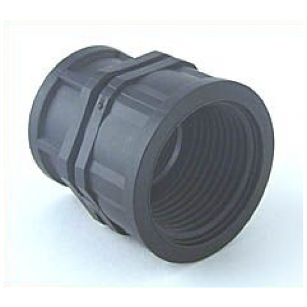 PE Threaded adapter 1" - 1/2" intern | Køb hos Gro-inde